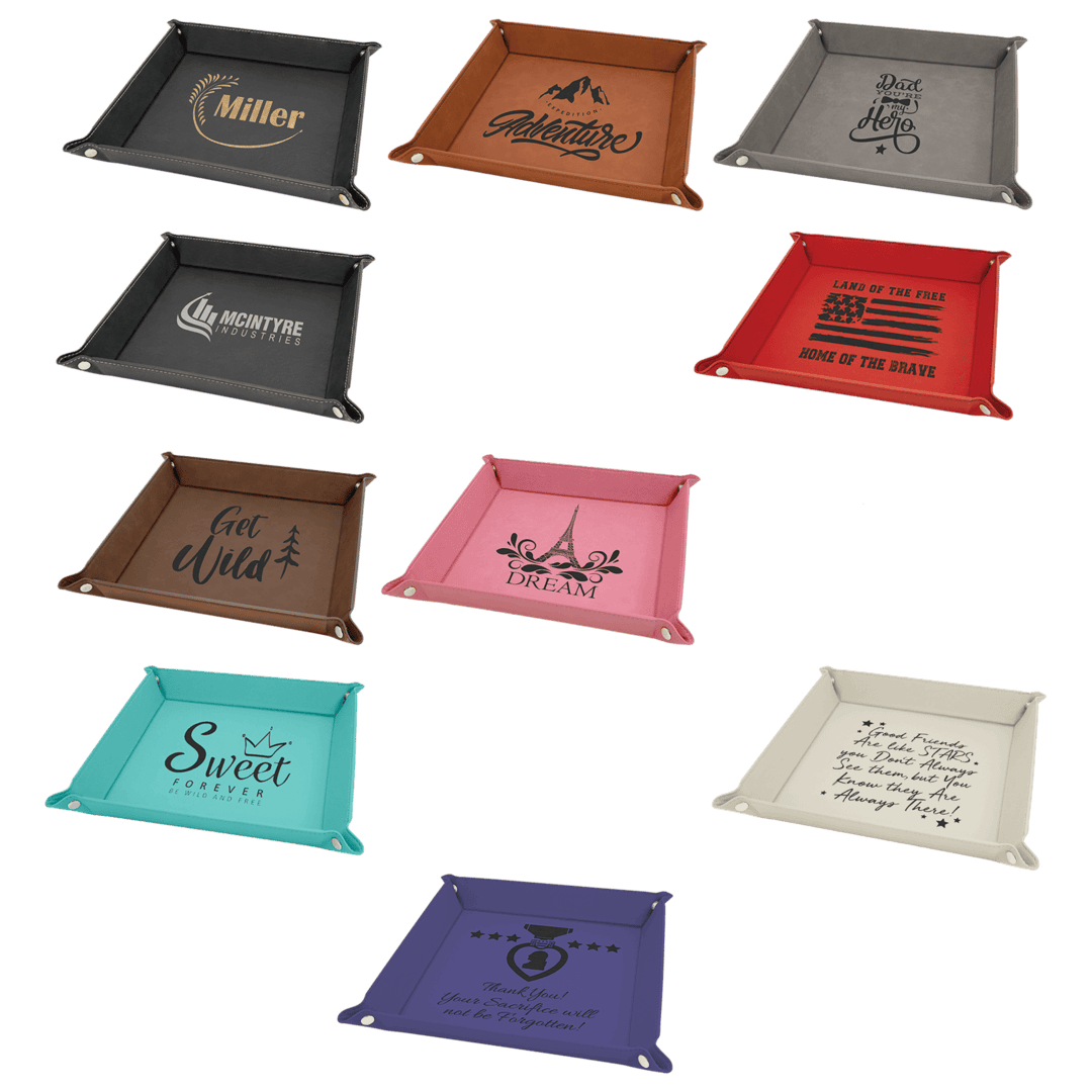 Leatherette Tray Personalized Steps To Forever Leatherette Tray Personalized Steps To Forever